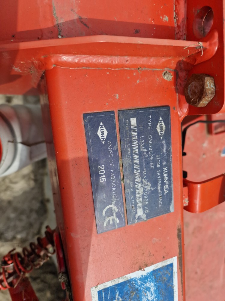 Čelní žací lišta KUHN GMD802F-FF | Pícniny | Agrobazar | E-shop | AGROZET - náhradní díly ...